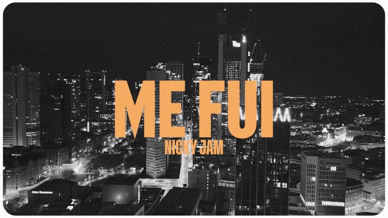 Me Fui -Interlude Lyrics - Nicky Jam - Visualizer Version – Lyricsilly